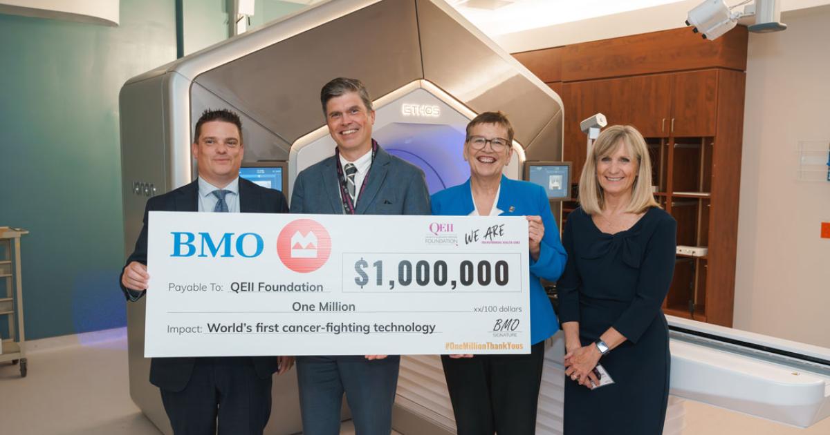 QEII Foundation announces $1-million donation from BMO to support world’s first cancer-fighting ...