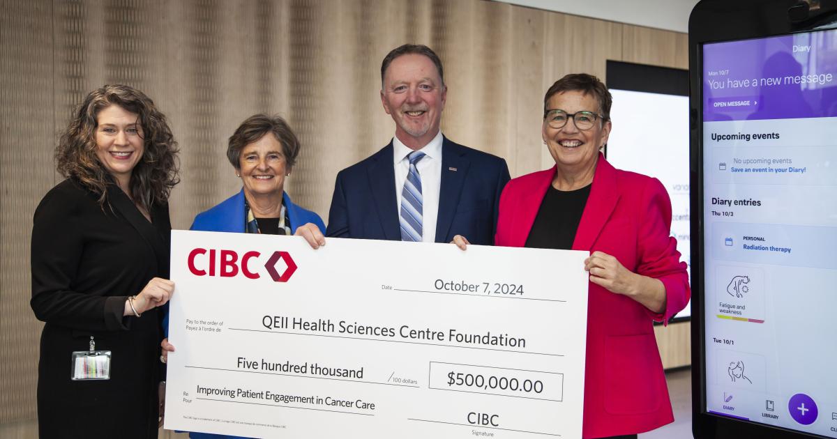 QEII Foundation announces $500,000 from CIBC to enhance patient ...